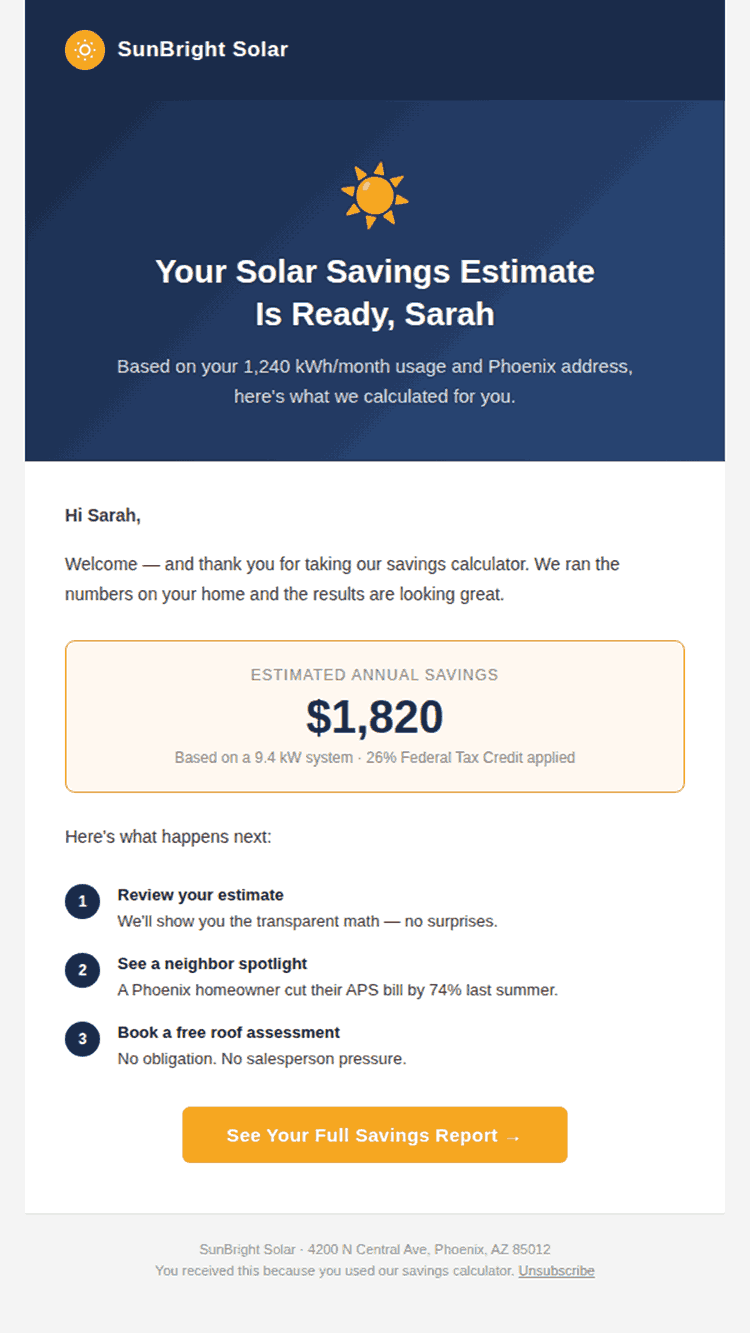 Email Marketing for Solar: Generate & Convert Leads in 2026 | UniOne